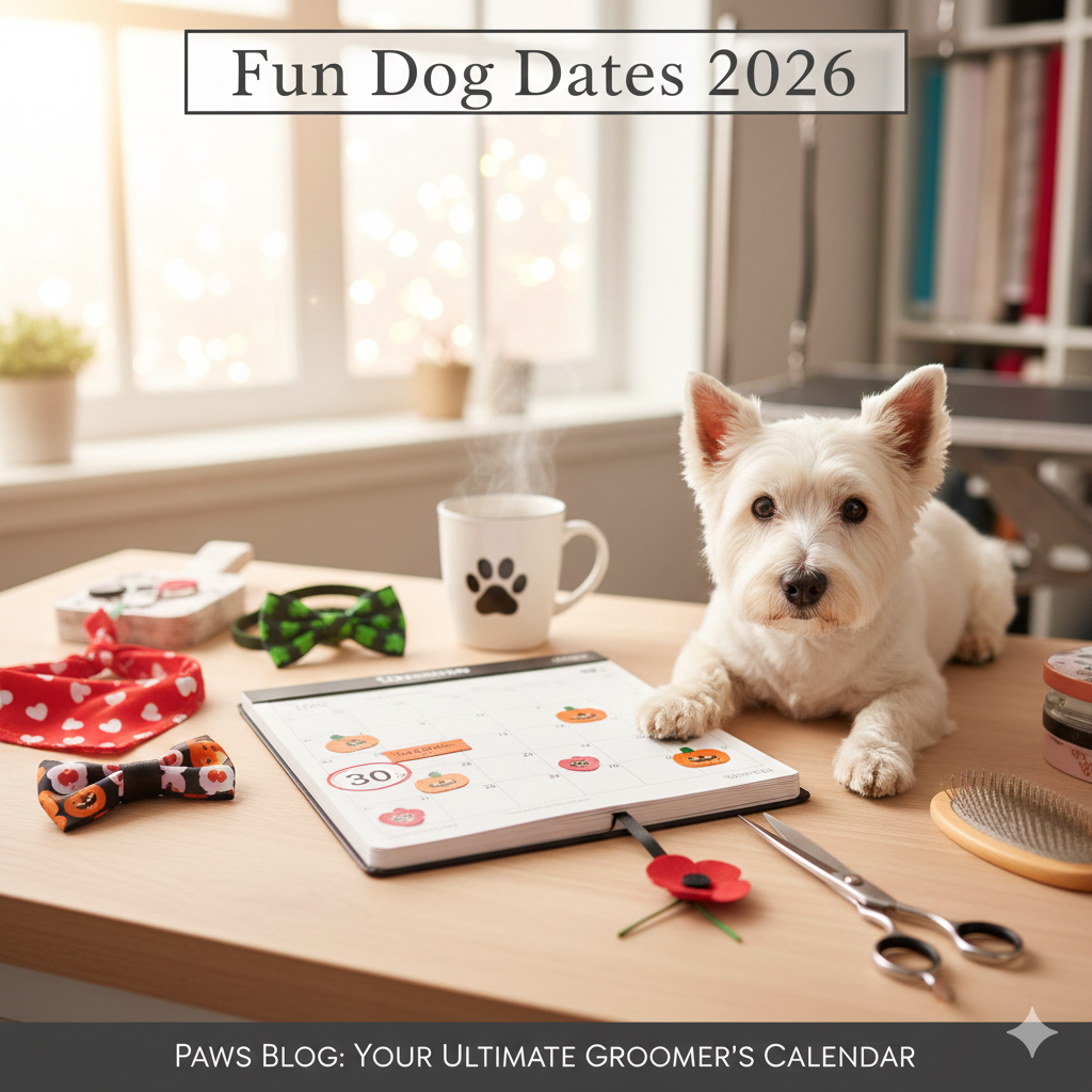 Fun Dog Dates 2026: The Ultimate Groomer’s Calendar! – Paws - Bandannas ...